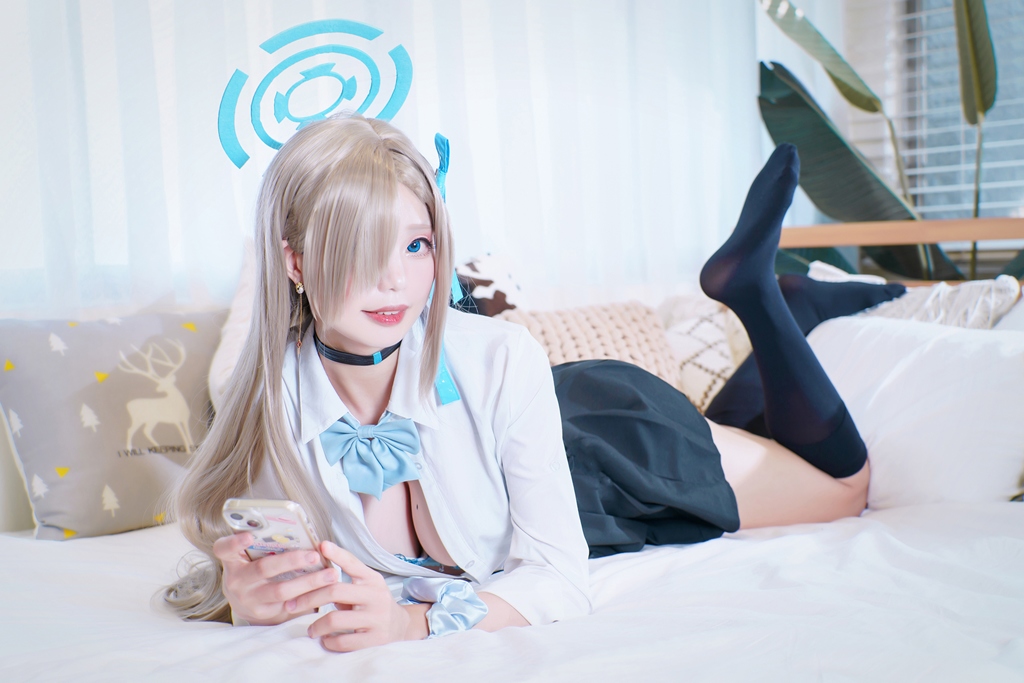 Yuki Neko 雪貓 - Ichinose Asuna JK Uniform - Mitaku